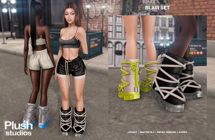 Second Life Marketplace - Plush Studios. Blair Set Megapack